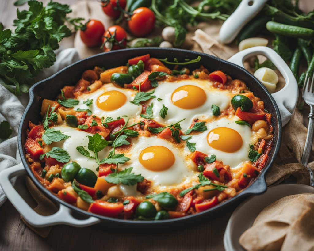 Chakchouka Estivale aux Légumes Grillés - Cuisine Generation